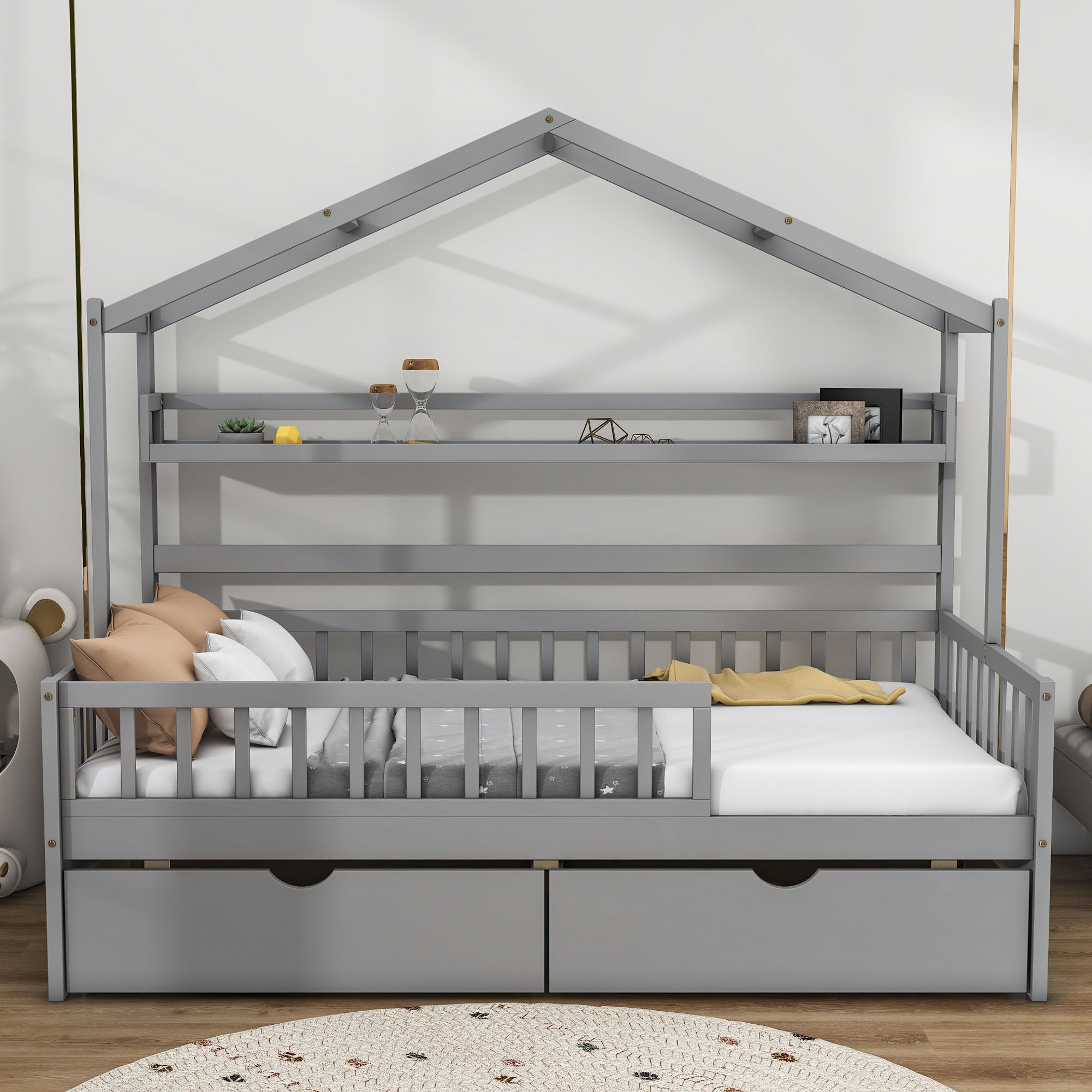 Harper Orchard Deakyneville Platform Storage Bed | Wayfair