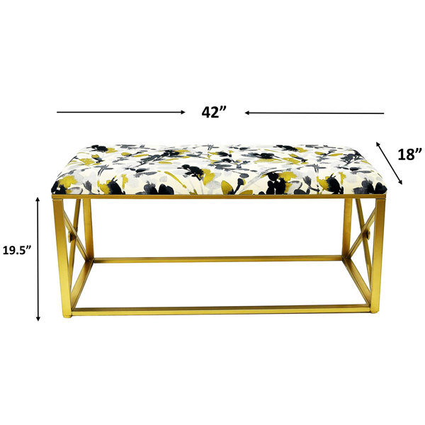 Everly Quinn Amedee Bench & Reviews | Wayfair