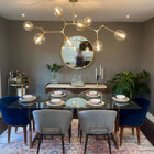 Gracie Oaks Kenbridge 8 - Light Sputnik Modern Linear Chandelier ...