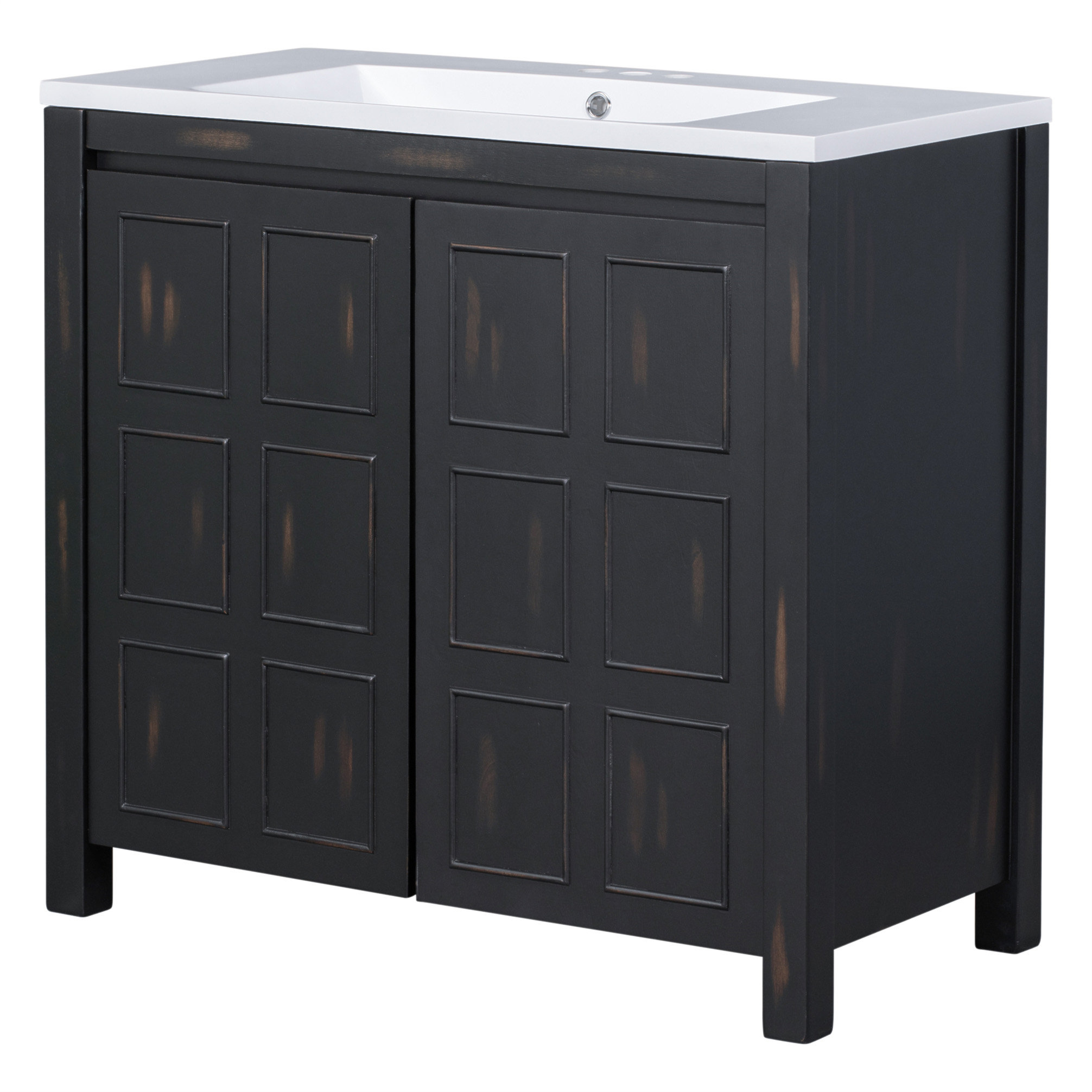 HLILish 18'' Single Bathroom Vanity Base Only | Wayfair