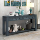 Blue Console Tables You'll Love | Wayfair