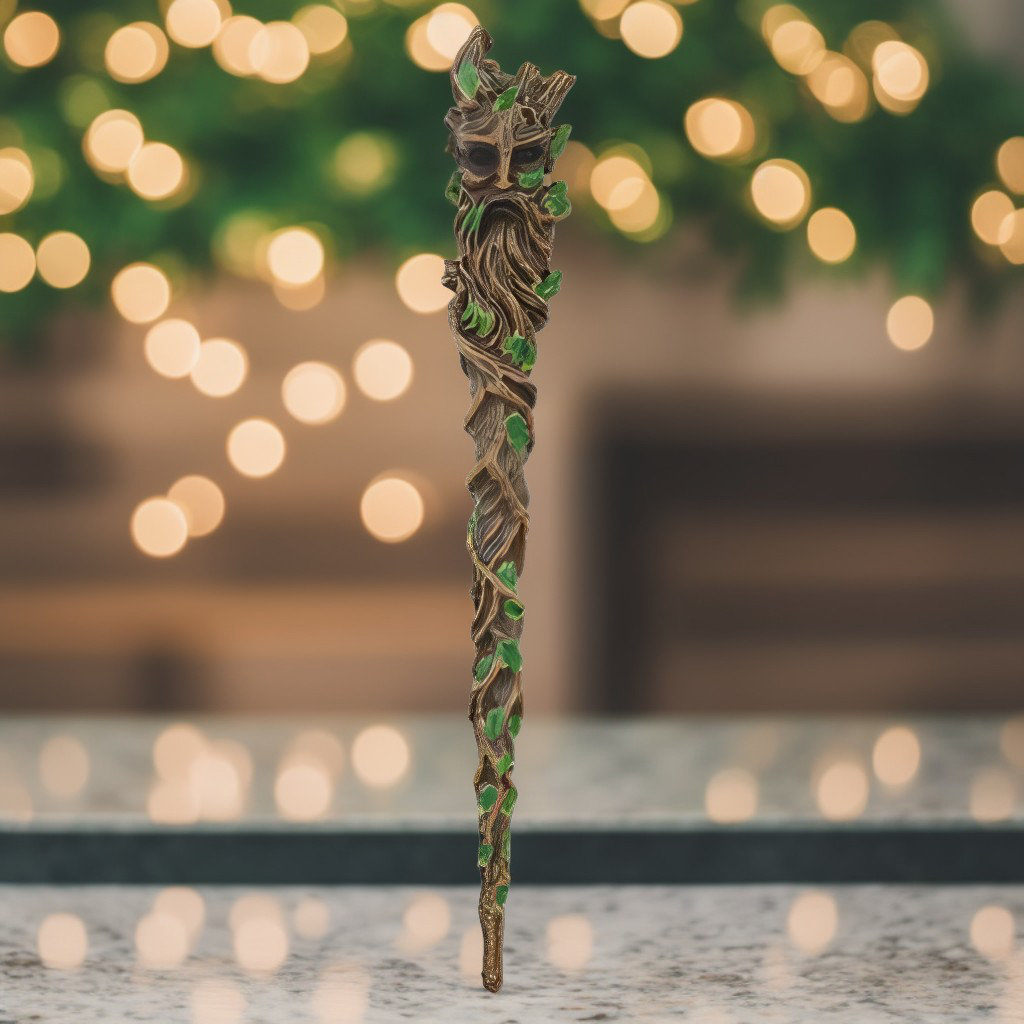 Union Rustic 9.75" Long Wand with Tree Genie | Wayfair
