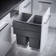 Hailo 76 Litre Open Pull Out/Under Counter Rubbish Bin | Wayfair.co.uk