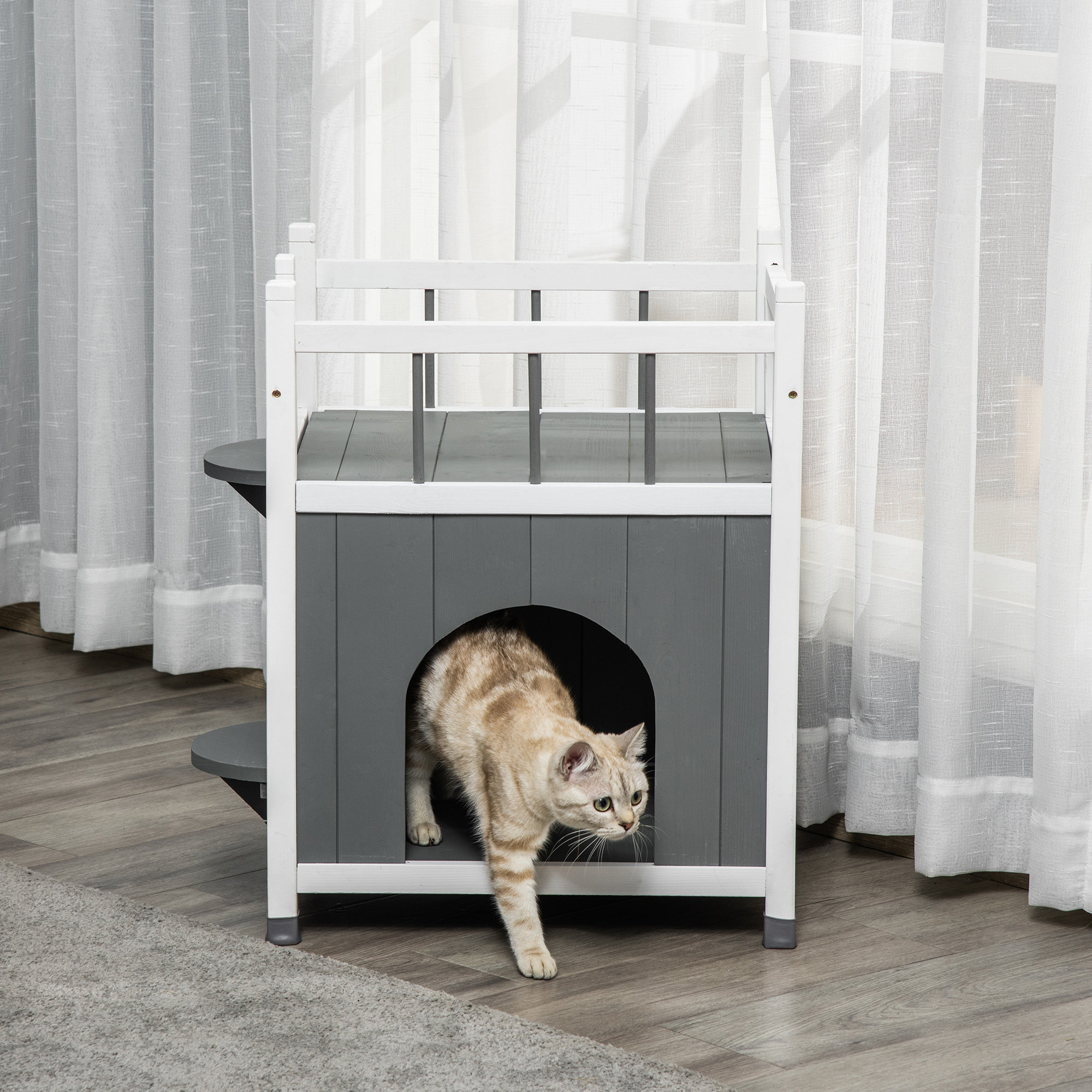 Tucker Murphy Pet™ Arjay Cat House | Wayfair