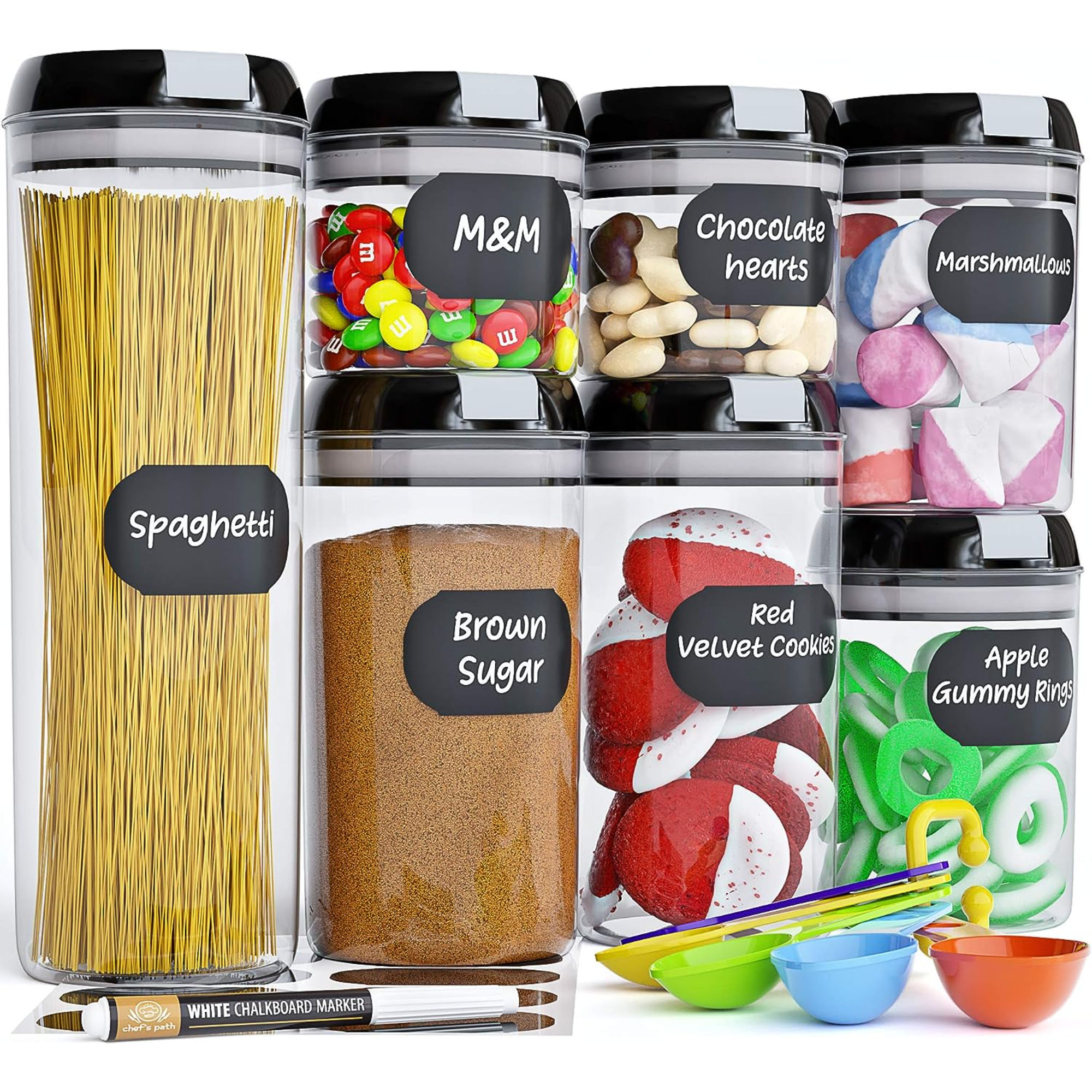 Prep & Savour Pamala Food Storage - Set of 7 Containers | Wayfair