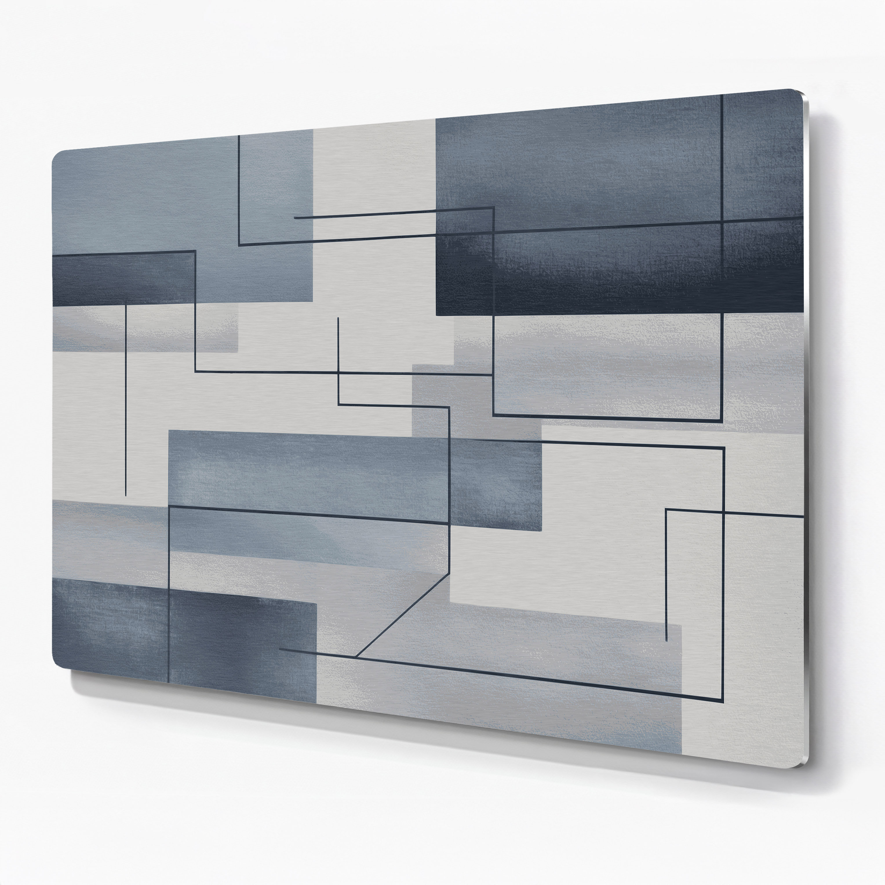 Orren Ellis Minimalism 48 Green Metal Wall Art | Wayfair
