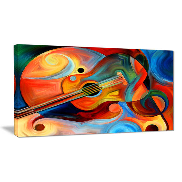 Wade Logan® Abstract Music And Rhythm Painting & Reviews | Wayfair