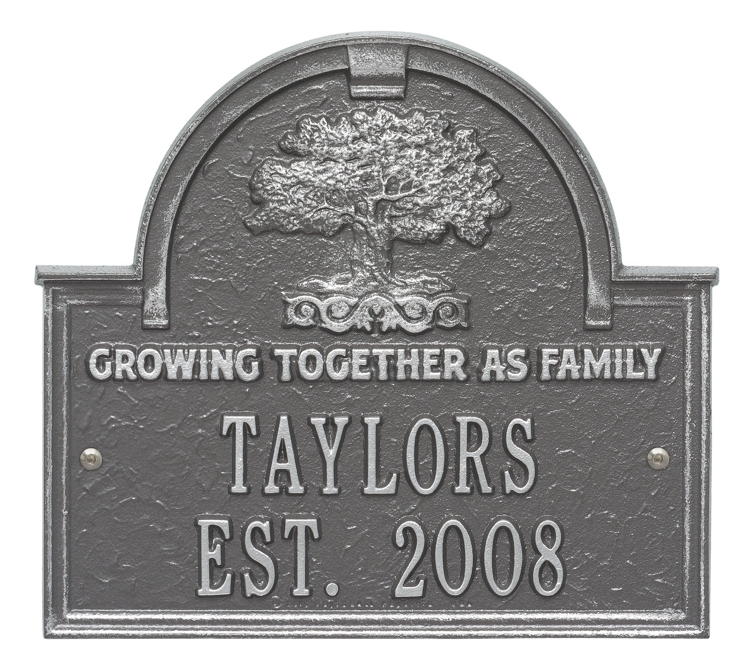 Whitehall Products 3-Line Wall Address Plaque & Reviews | Wayfair