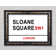 Bright Star Sloane Square Signs - Single Picture Frame Art Prints ...
