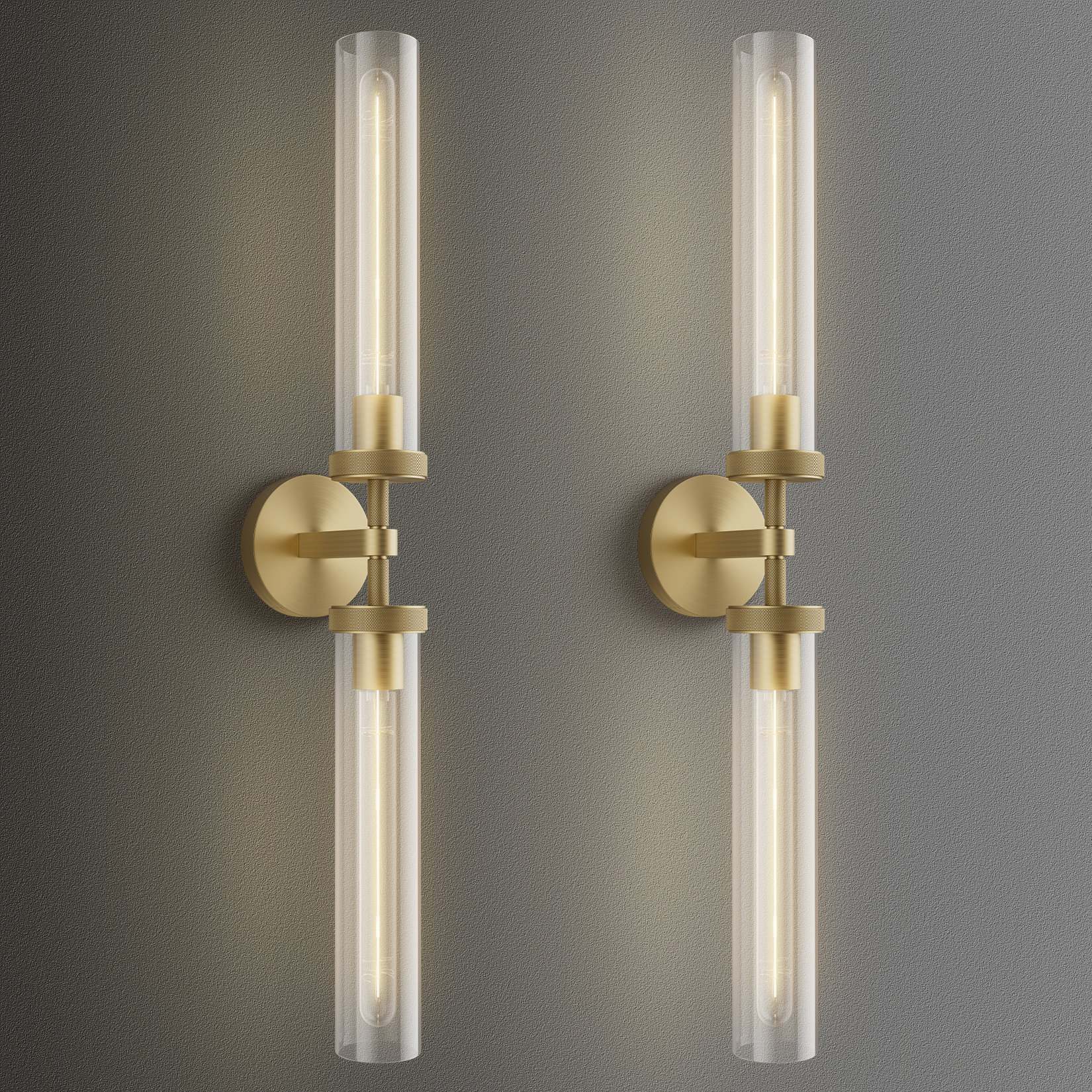 Longshore Tides Twining 2 - Light Wallchiere Armed Sconce Wall Mounted ...