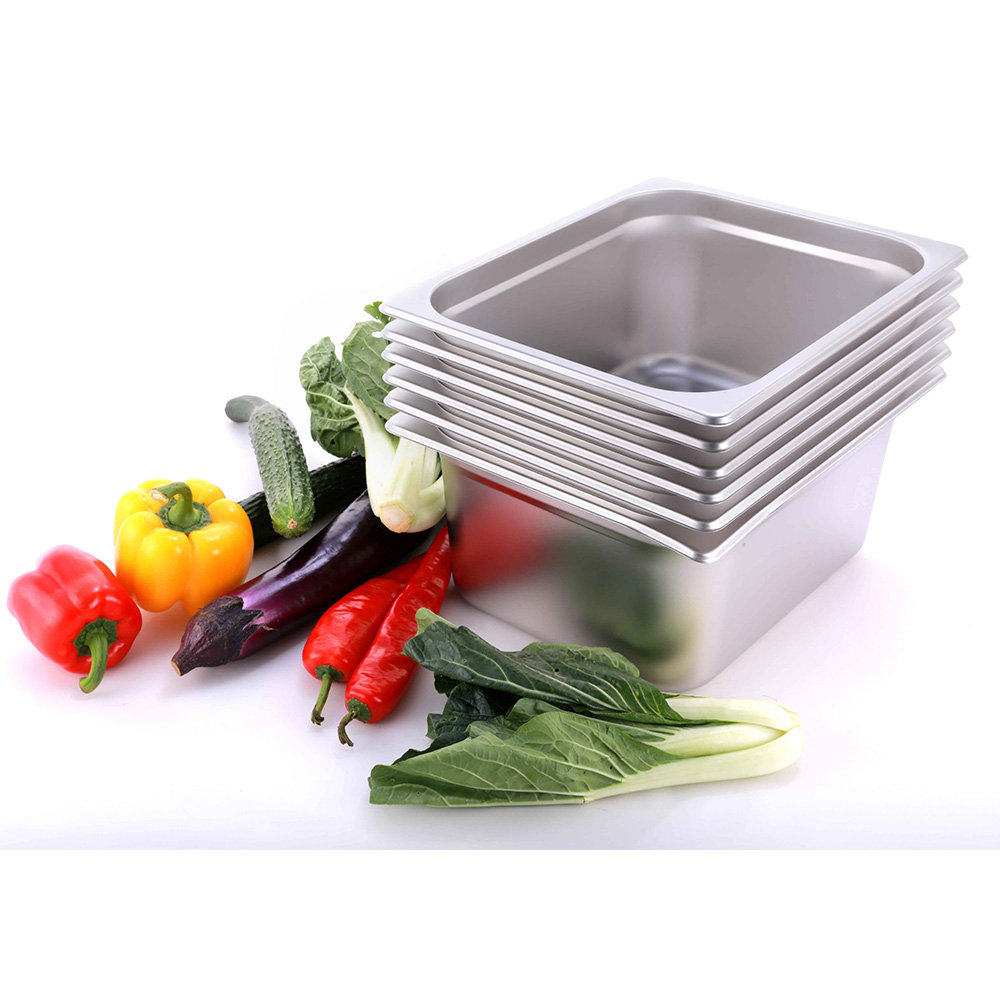 Prep & Savour Gastronorm 135 Oz. Stackable Food Storage Container | Wayfair