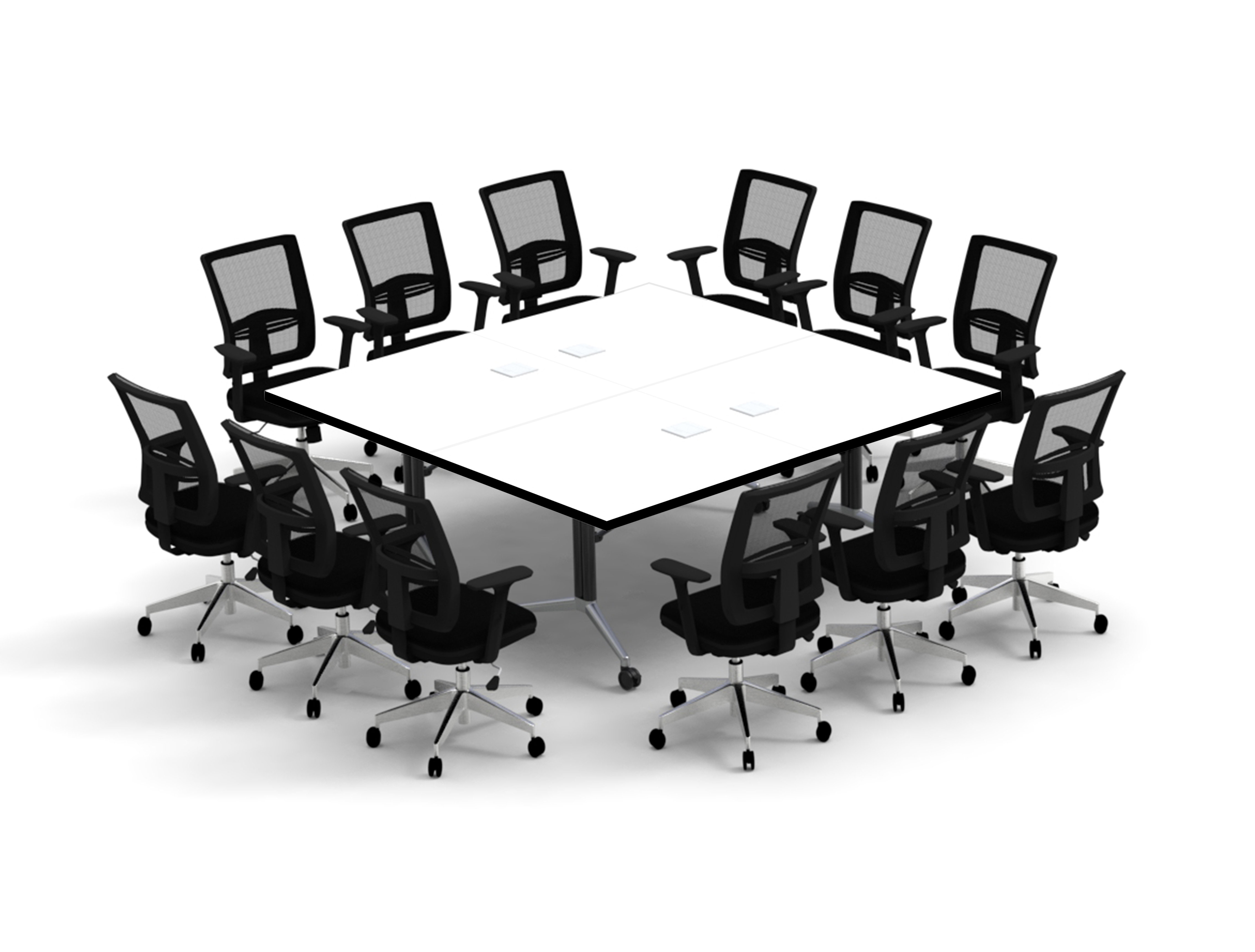 Team Tables 12-Person Conference Tables Meeting Seminar Extra Large ...