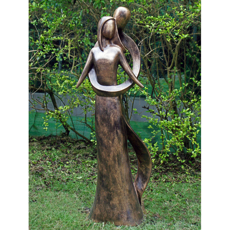 ENIGMA Gartenstatue Infinite Love & Bewertungen | Wayfair.de