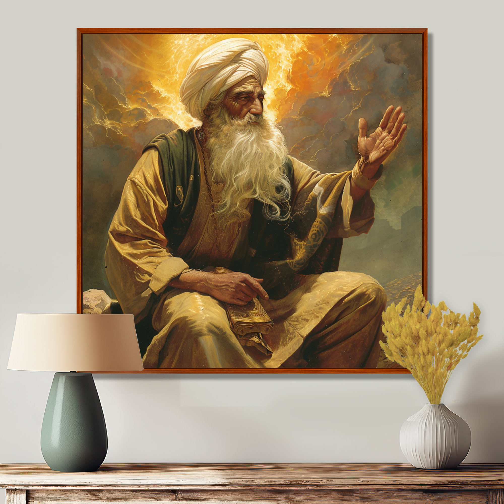 Winston Porter The Prophet Messenger Of God - Religious Portrait Wall ...