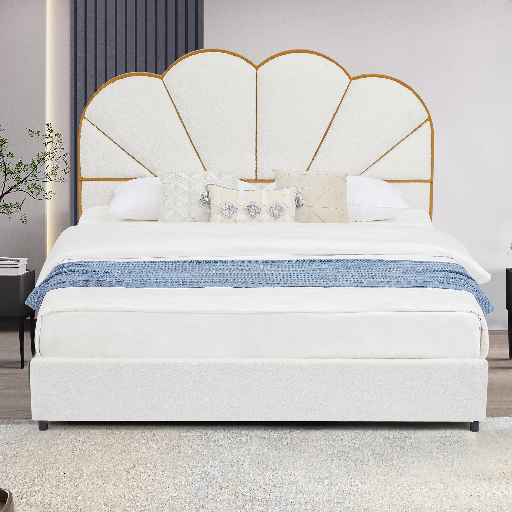 Mercer41 Arianni Upholstered Platform Storage Bed | Wayfair