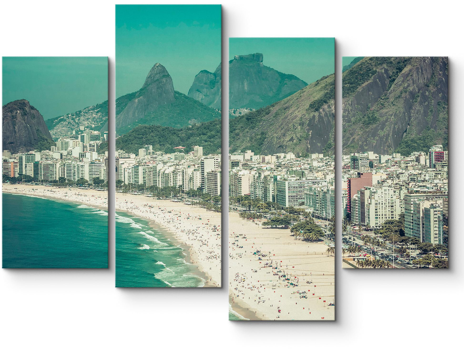 IDEA4WALL Architecture Building Rio De Janeiro Brazil Copacabana City ...