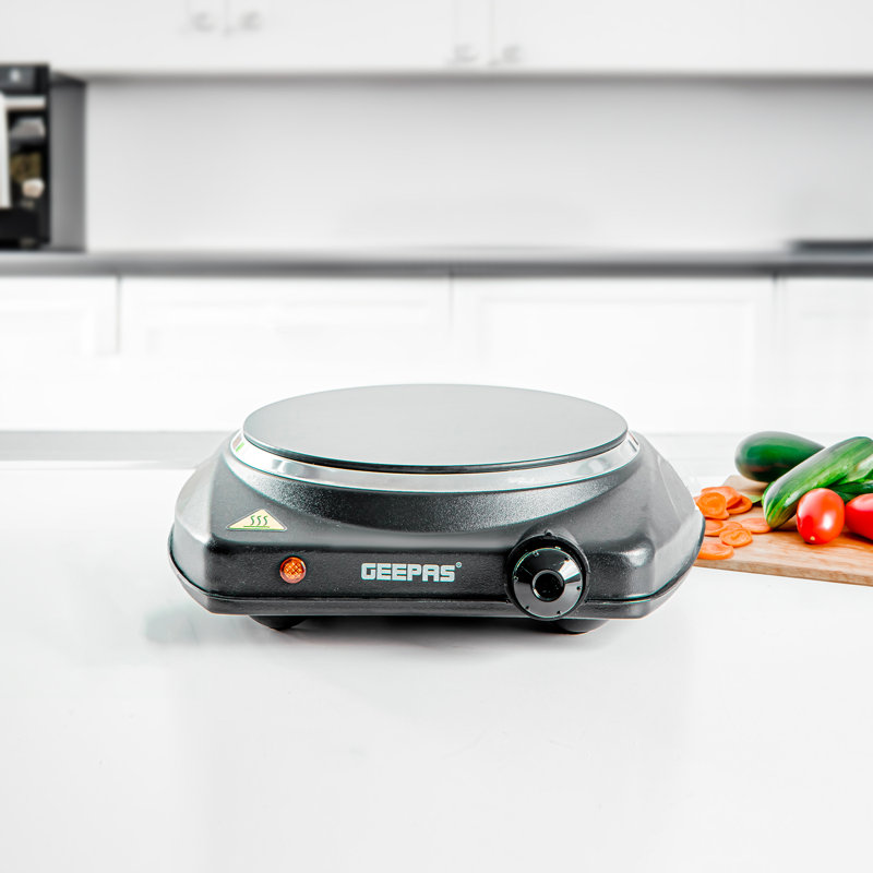 Geepas Single Electric Hot Plate, Ceramic, Portable 1200W | Wayfair.co.uk