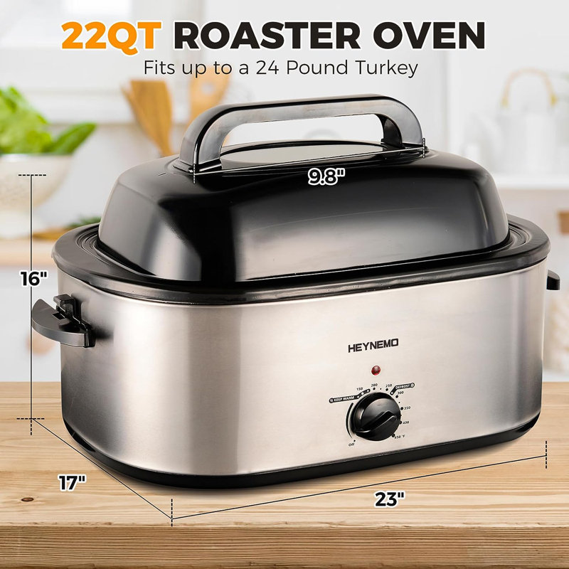 Sunvivi Multi Roaster Oven With Self-basting Lid "& Reviews" | Wayfair