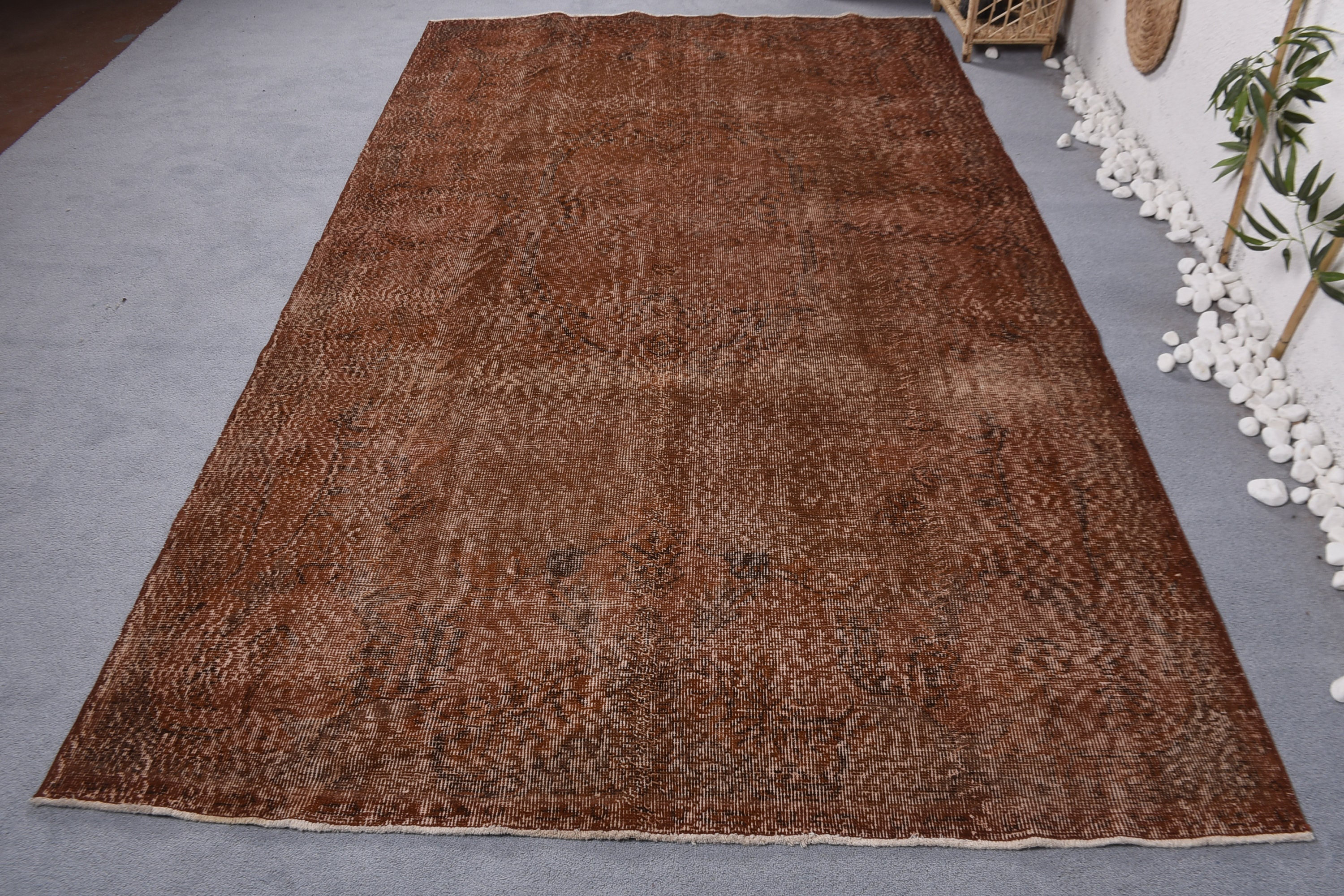 Isabelline Brown Kitchen Rug, Bedroom Rugs, Turkish Rugs, Handwoven ...