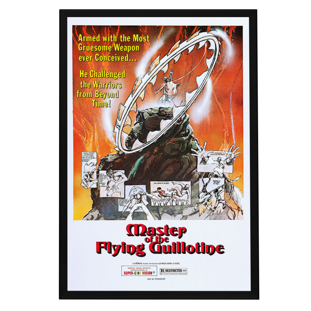 Red Barrel Studio® Master Of The Flying Guillotine (1975) Framed On ...