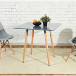 Union Rustic Lechner Solid Wood Top Dining Table | Wayfair