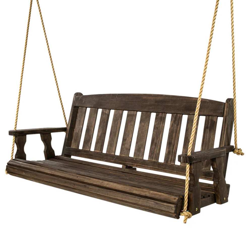 Amish Casual Heavy Duty 700 lbs Mission Treated Porch Swing (4 Foot ...