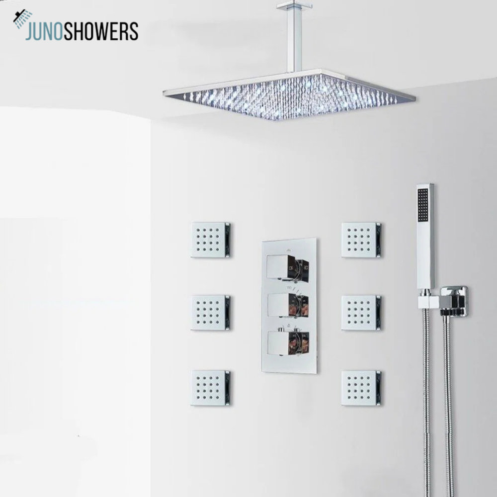 Juno Showers Stylish basin faucet with water-saving aerator and smooth ...
