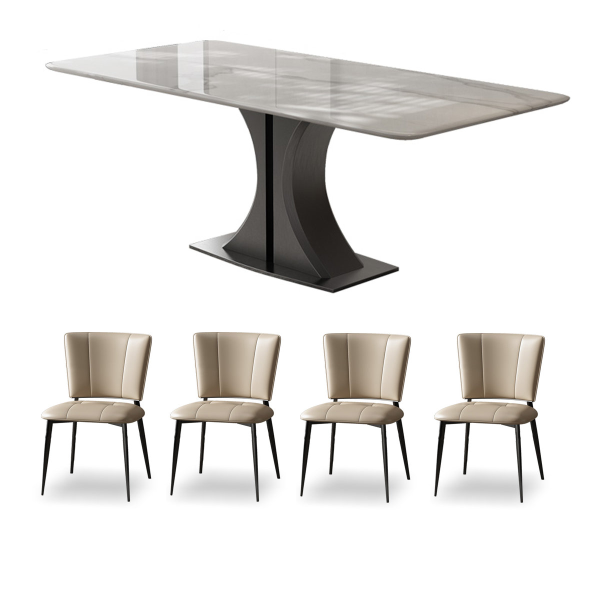 Feel High Pillows TM736396393660FHP&Size Dining Set | Wayfair