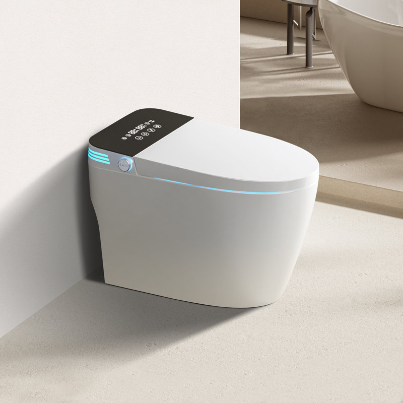 Bothwa Home LLC Bothwa Home 18.11"H Smart Toilet, Uvc Light, Heated ...