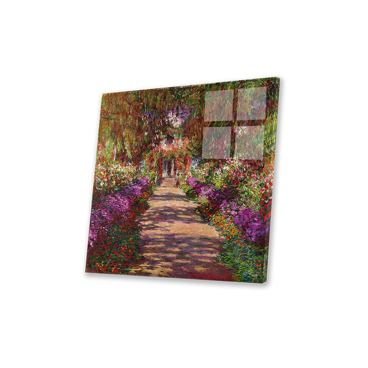 Red Barrel Studio® A Pathway In Monet's Garden, Giverny, 1902 by Claude ...