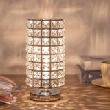 Pewter / Silver Table Lamps You'll Love | Wayfair