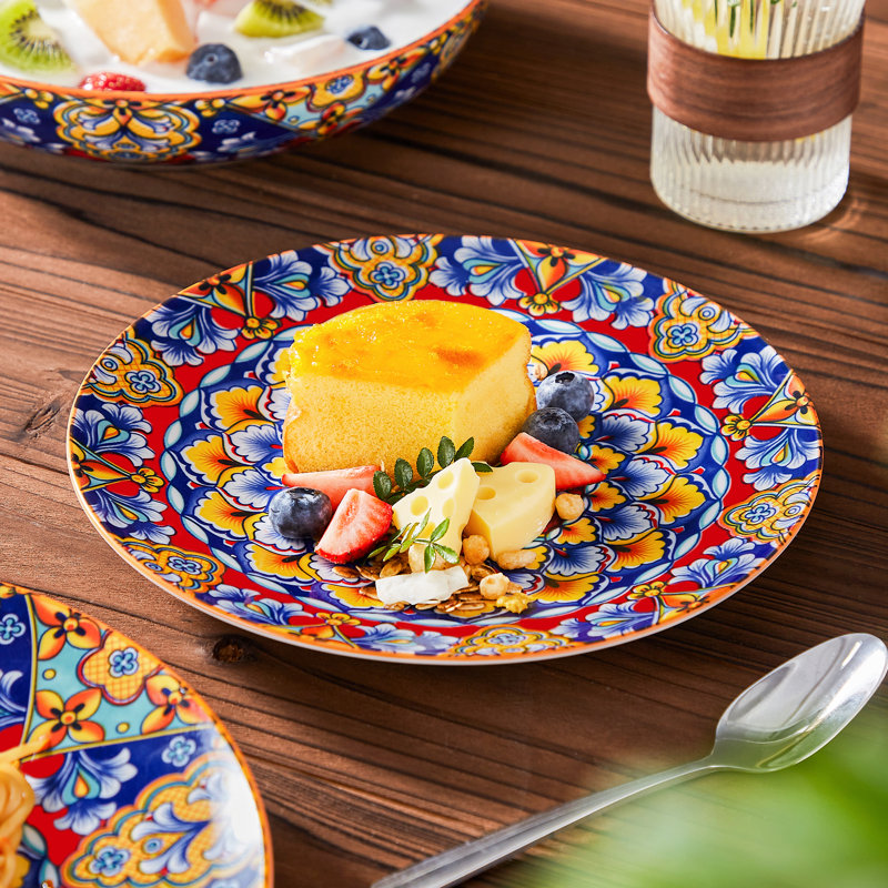 Vancasso SIMI 24 Piece Stoneware Dinnerware Set, Service For 6 ...