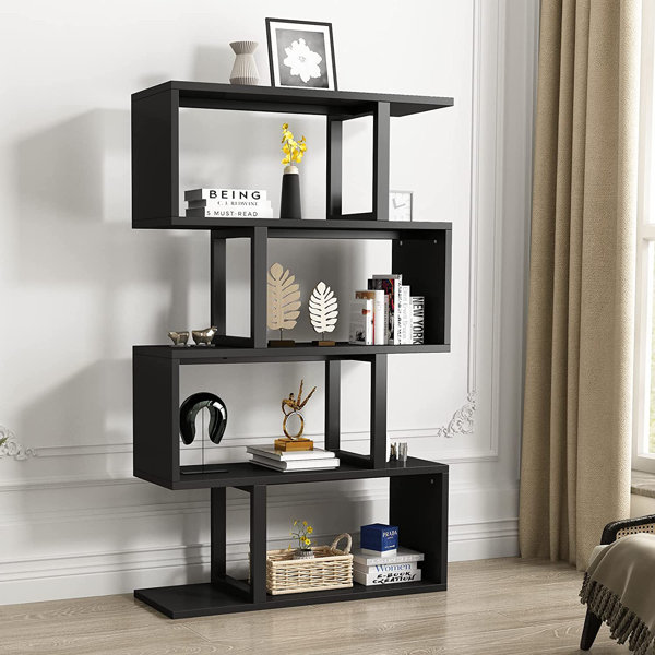 Wayfair Samples Geometric Bookcase - Wayfair Canada