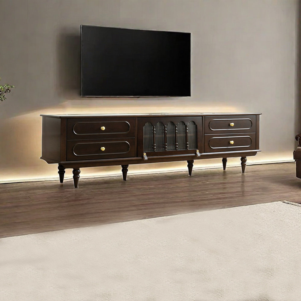 moonlight design American style pure solid wood TV stand - Wayfair Canada