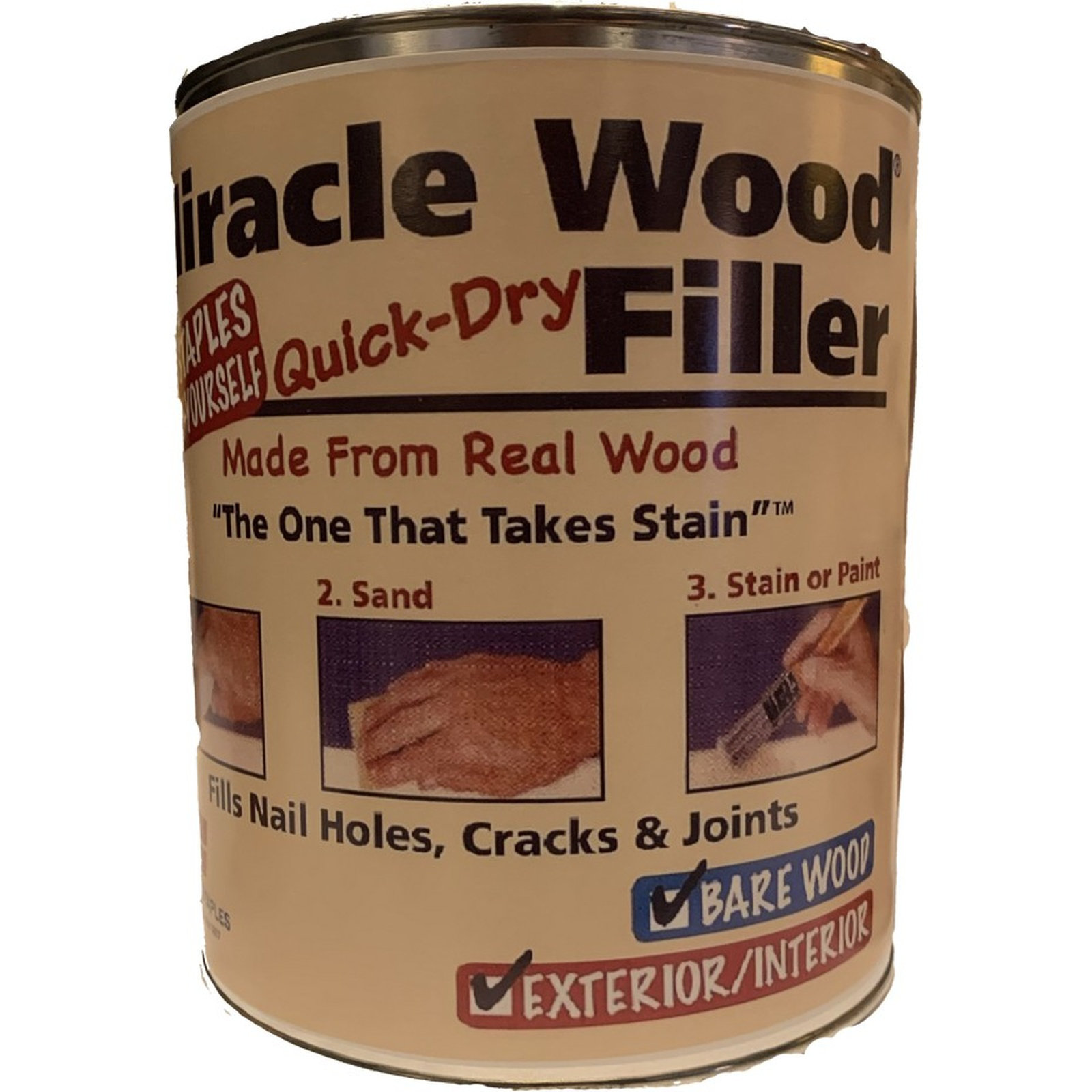 FixtureDisplays H. F. Staples 903 1Lb Miracle Wood Patch-1PK | Wayfair