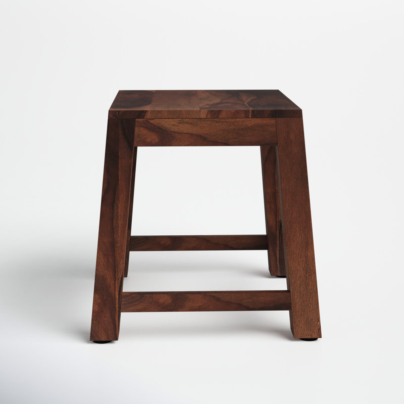 Joss & Main Shea Solid Wood Accent Stool & Reviews | Joss & Main