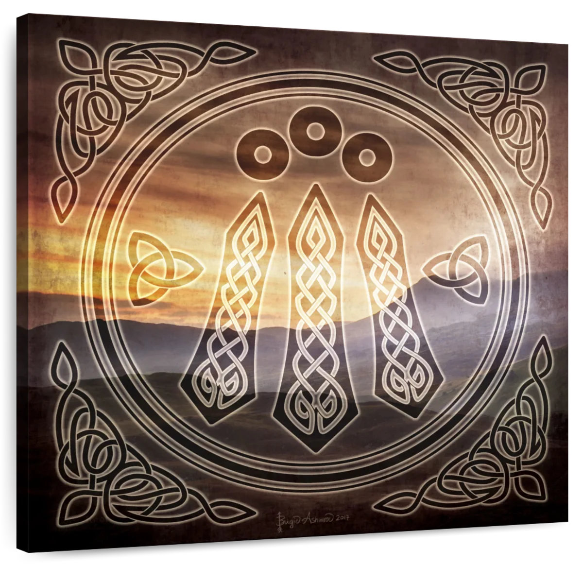 Dakota Fields Celtic Awen | Wayfair