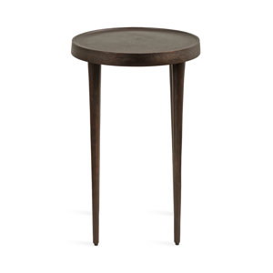 17 Stories Rava Modern Metal Round Drink Table for Use as Indoor Plant ...