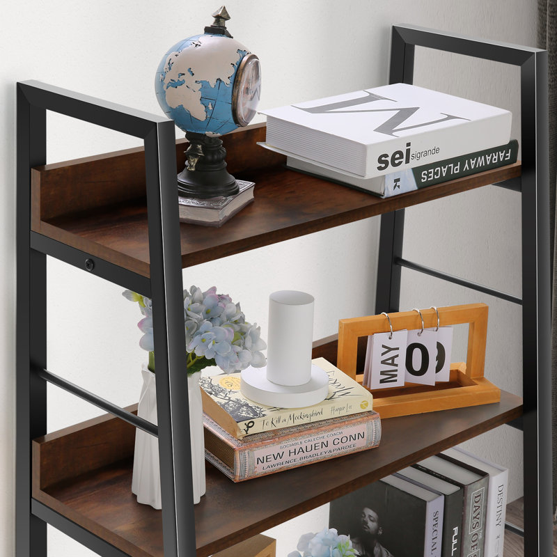 17 Stories Hasnath Ladder Bookcase & Reviews | Wayfair