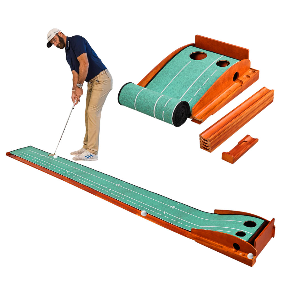 MAXVINI Perfect Practise Golf Putting Mat - Portable Putting Green For ...