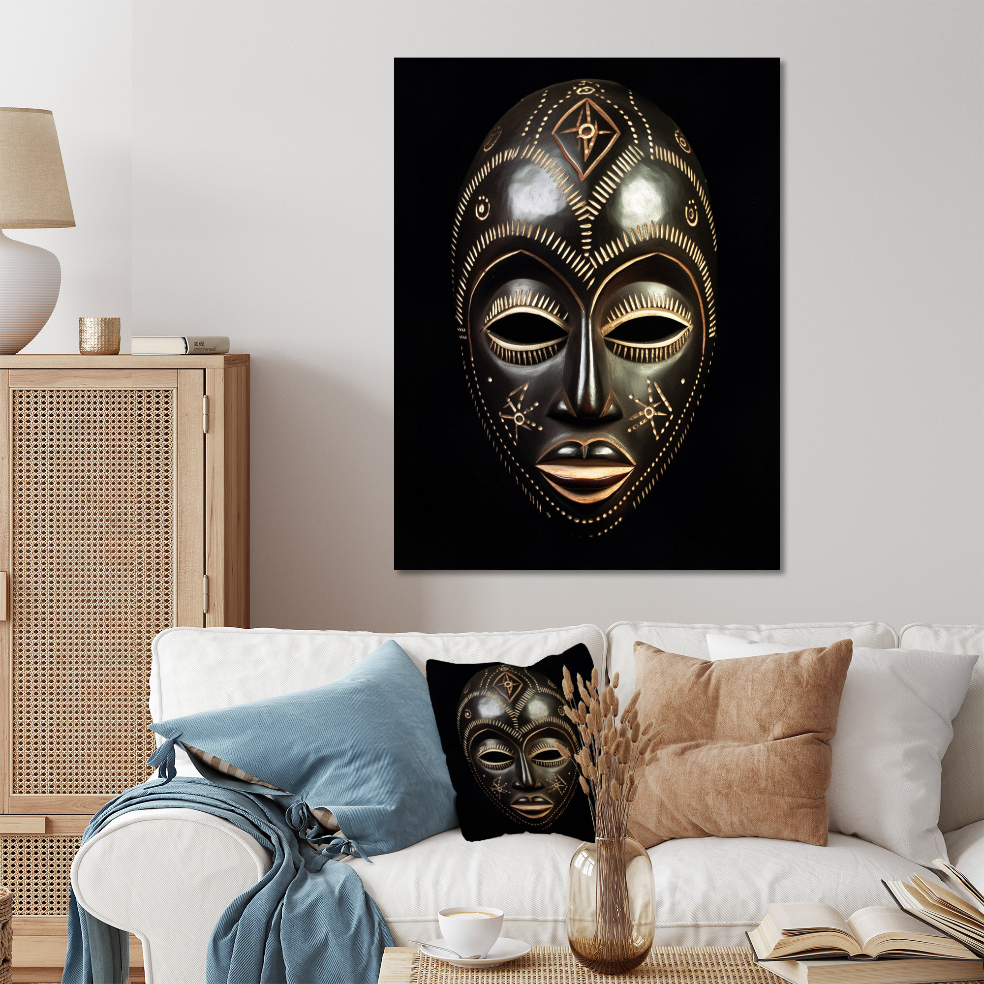 Bungalow Rose Ethnical Traditional African Mask VI - African Tribal ...