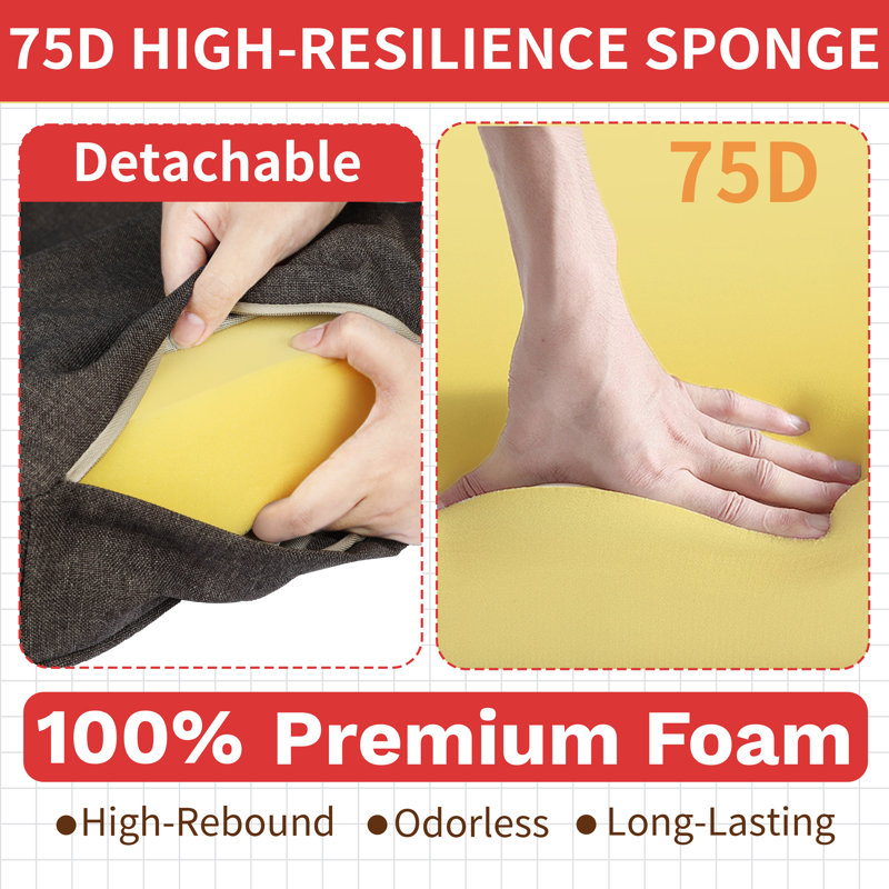 Latitude Run® Custom Size Bench Cushion For Indoor/Outdoor Patio ...