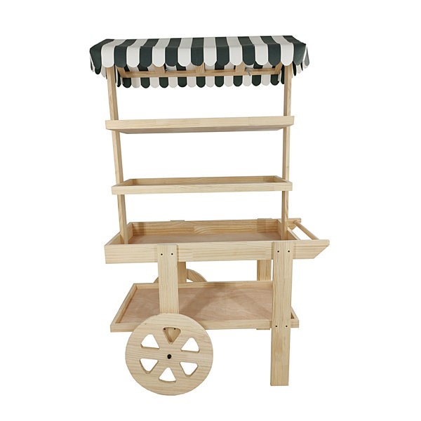 FixtureDisplays Flower Cart Vending Cart Farmers Market County Fair ...