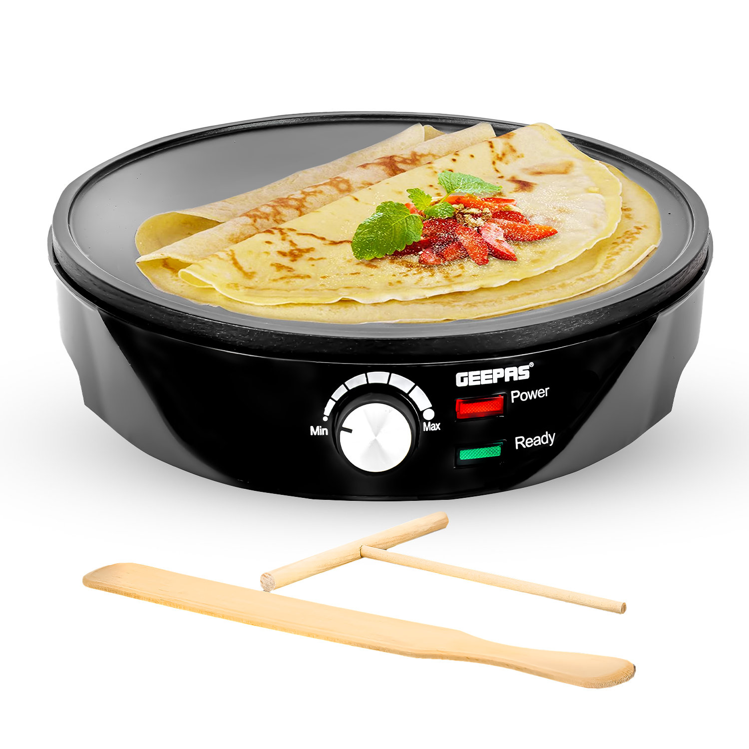 Geepas 1000W Pancake & Crepe Maker- Electric Non-Stick | Wayfair.co.uk
