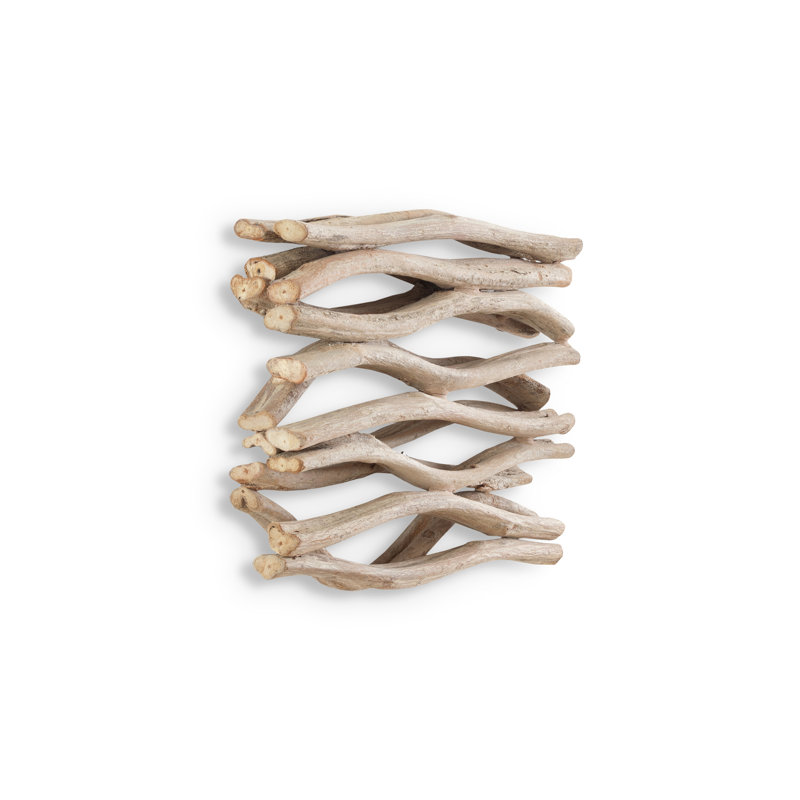 Phillips Collection Dimensional 4 Piece Vine Wall Tiles Wall Décor Set ...