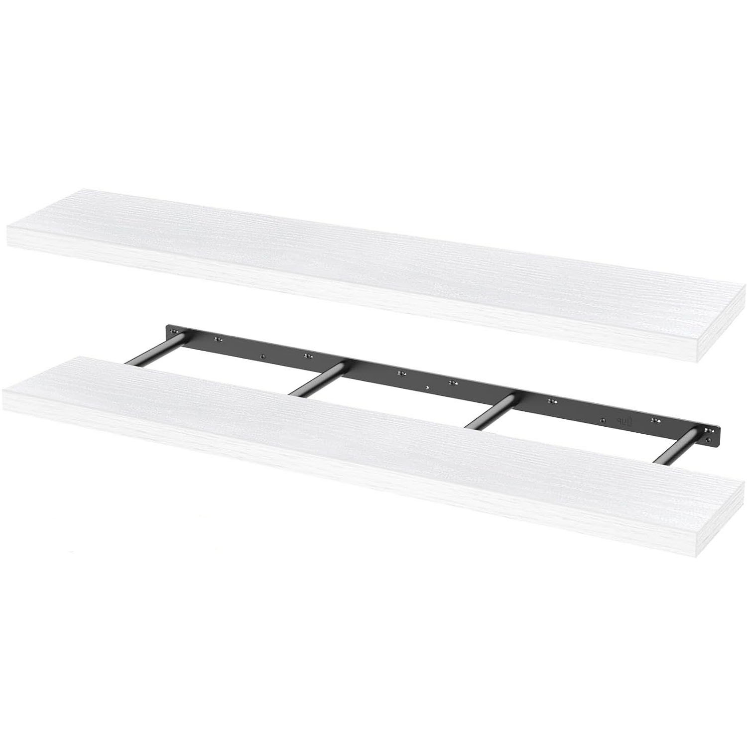 Latitude Run® Bathroom Shelves Long Wall Shelf | Wayfair