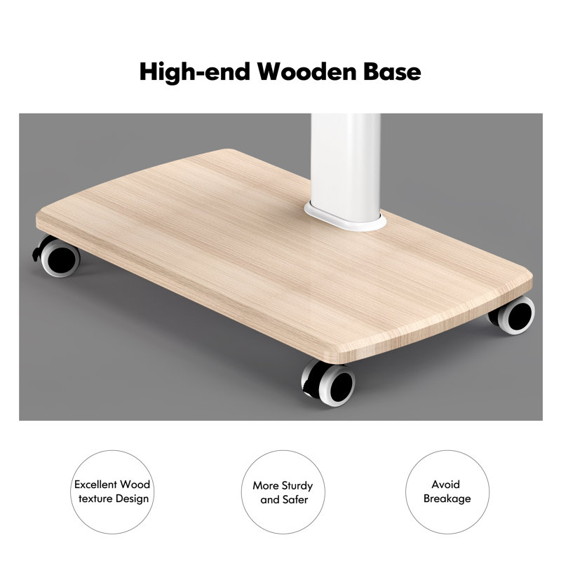 Symple Stuff Abbing Floor TV Stand for 32-65 Inch Tvs, Modern Tall ...