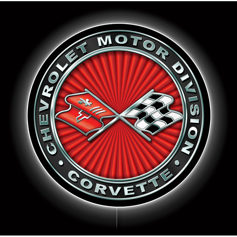 Foundry Select LED CORVETTE C3 Signs - Wayfair Canada