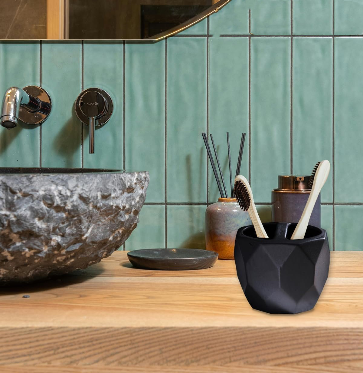 Brayden Studio Ceramic Tooth Brushing Cup Holders - Wayfair Canada