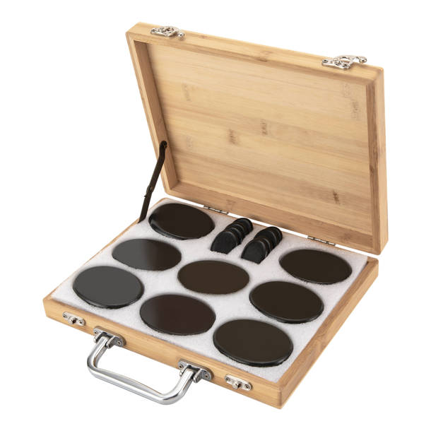 JOYDING Volcanic Rock Hot Stones Massage Set Heater for Spa Warming ...